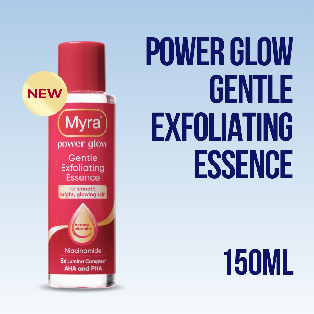 Myra Power Glow Gentle Exfoliating Essence 150ml – UL Skin Sciences, Inc.