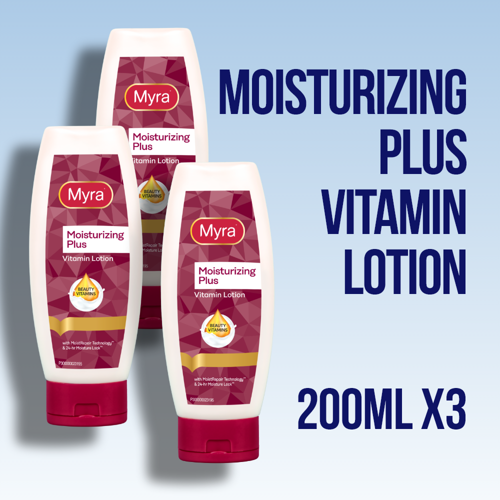 Myra Moisturizing Plus Vitamin Lotion 200mL x 3 – UL Skin Sciences, Inc.