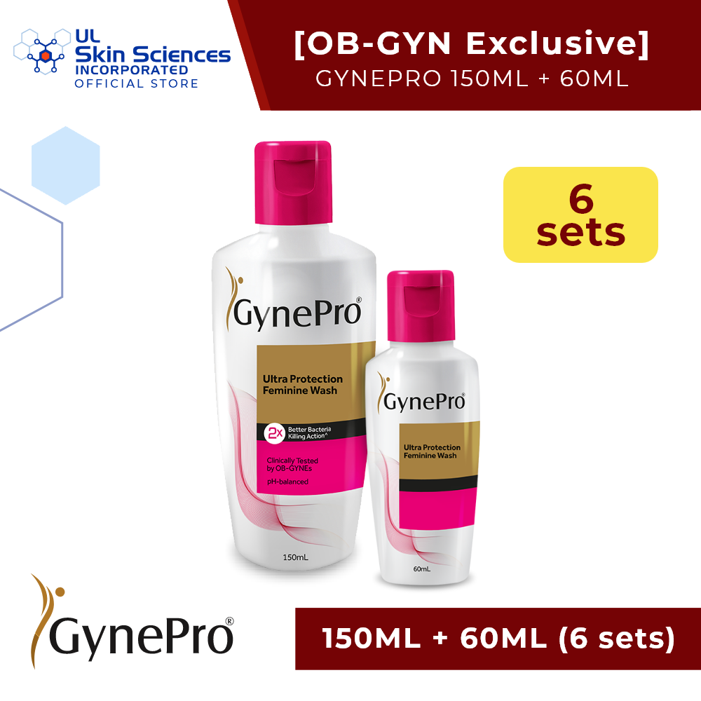 [OB-GYN Exclusive] GynePro Ultra Protection Feminine Wash Set of 60ml ...