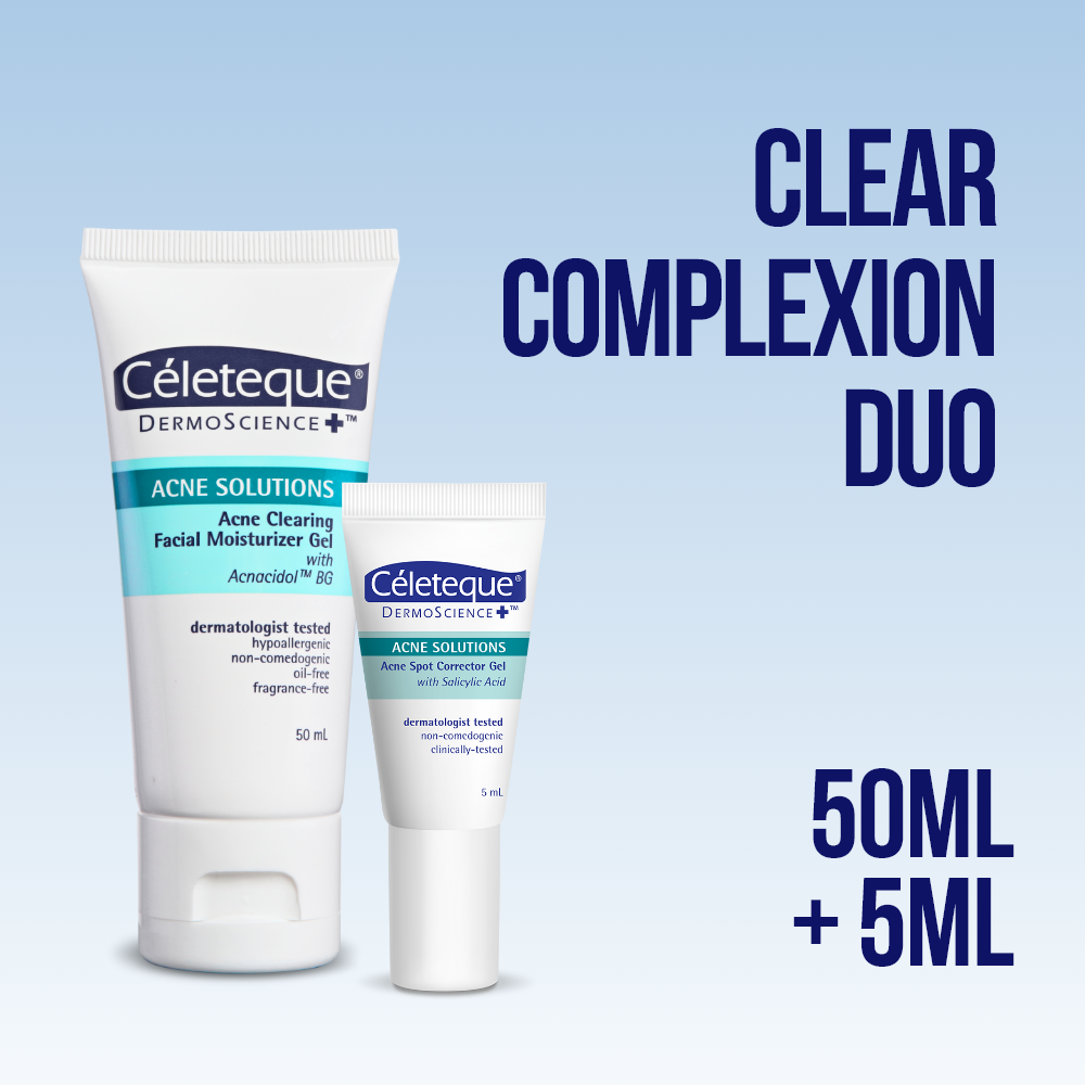 Celeteque Clear Complexion Duo (Acne Solutions Acne Clearing Facial Mo ...