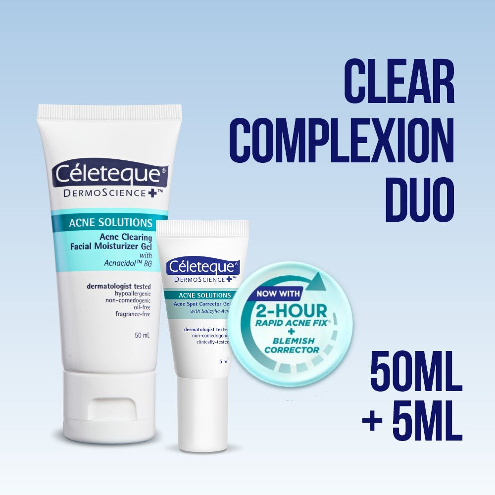 Celeteque Clear Complexion Duo (Acne Solutions Acne Clearing Facial Mo ...