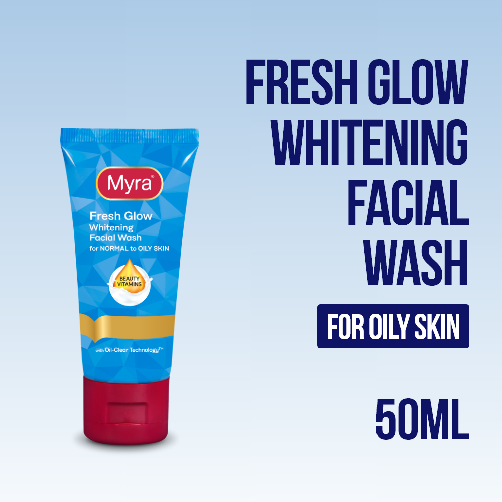 Myra Fresh Glow Whitening Facial Wash 50mL – UL Skin Sciences, Inc.