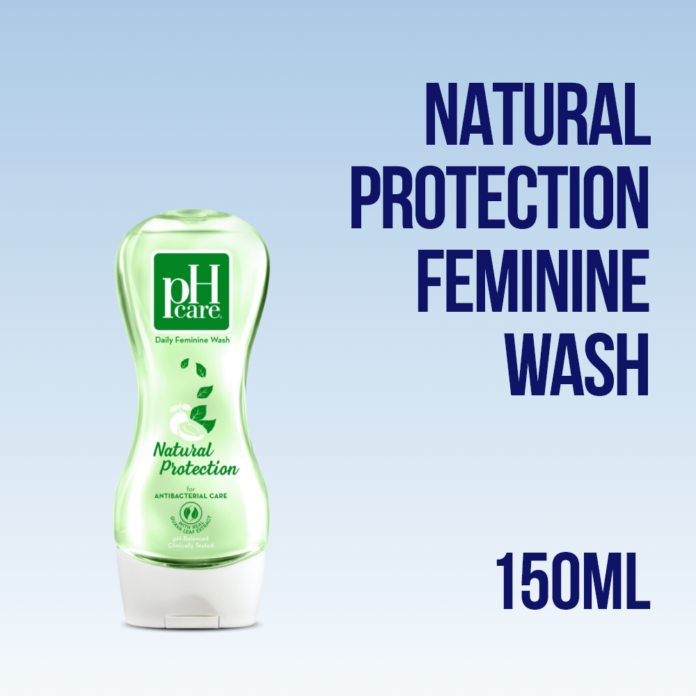 pH Care Daily Feminine Wash Natural Protection 150mL – UL Skin Sciences ...