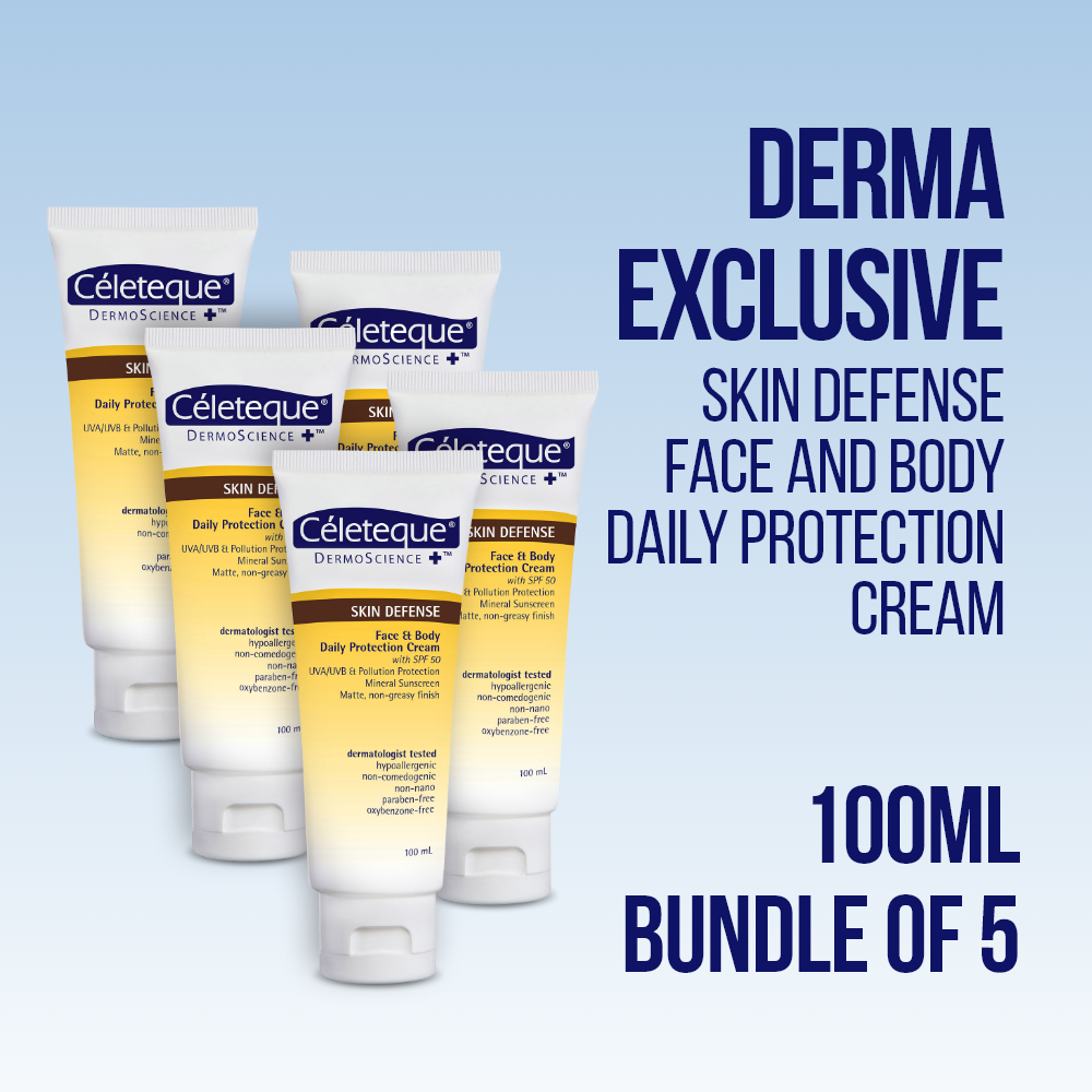 [Derma Exclusive] Céleteque® DermoScience™ Skin Defense Face and Body ...
