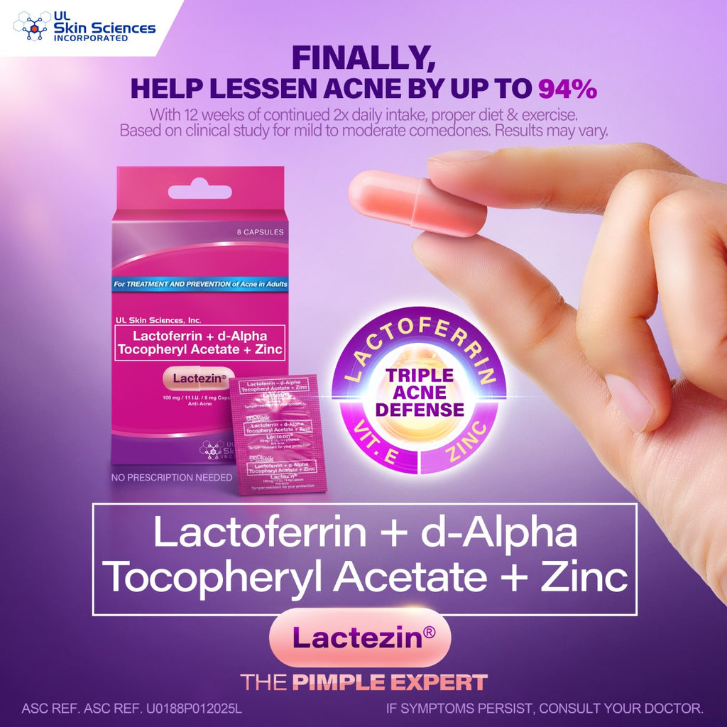 Lactezin Anti-Acne 100mg 28 Capsules – UL Skin Sciences, Inc.